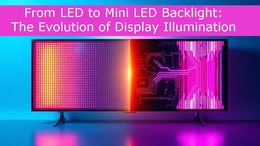 From LED to Mini LED Backlight: The Evolution of Display Illumination ...